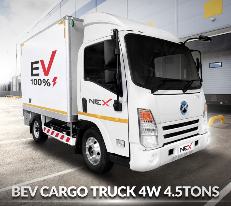 รถบรรทุกไฟฟ้า รถบรรทุก EV คุณภาพสูงจาก MP E-POWER NEX